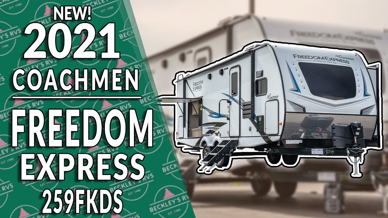 NEW! 2021 Coachmen Freedom Express 259FKDS Virtual Tour | Beckley's RVs ...