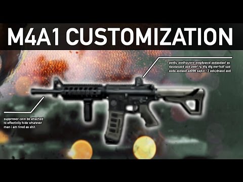 Contract Wars : M4A1 Customization - YouTube