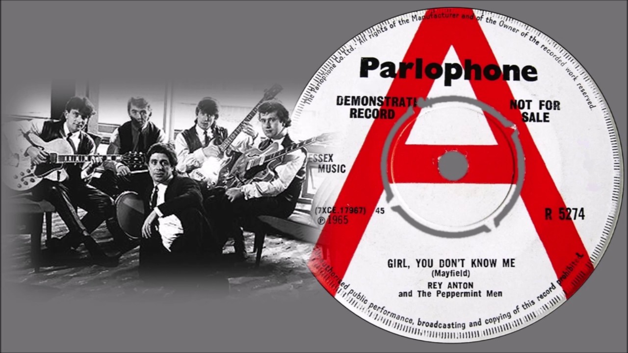 Rey Anton And The Peppermint Men ♫ Girl, You Don't Know Me ♫ Parlophone ...