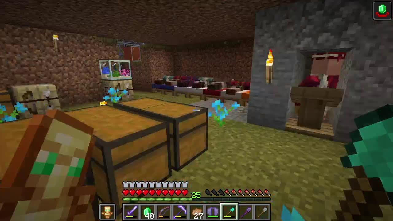 minecraft doing some building - YouTube