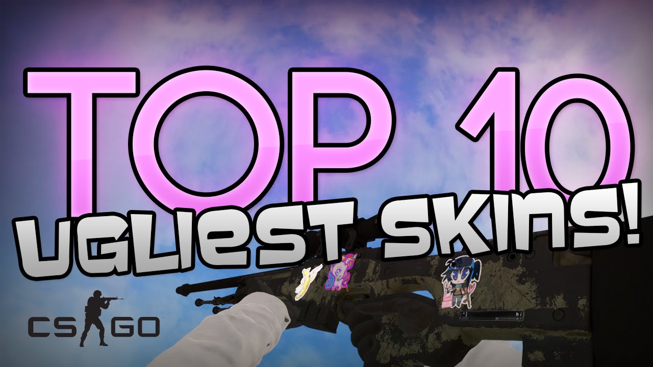 CSGO Top 10 UGLIEST SKINS! - Counter-Strike: Global Offensive - YouTube