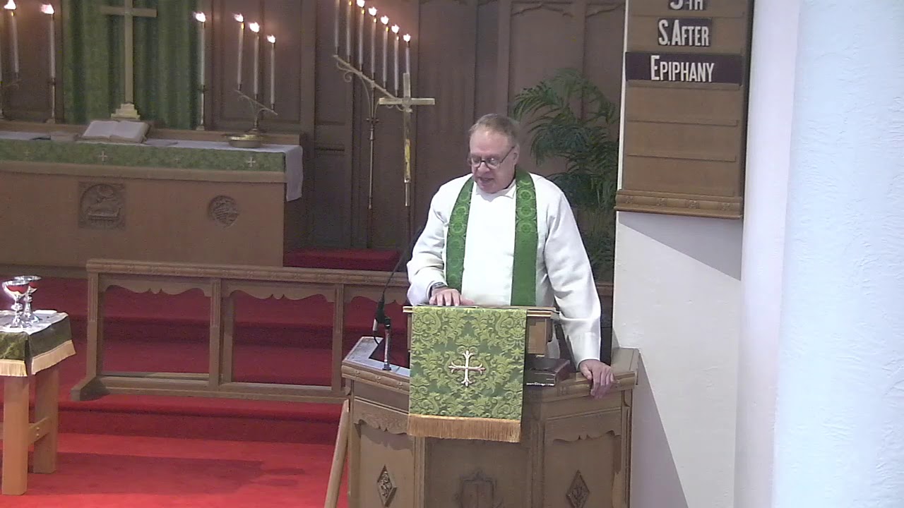 Sermon Feb 9 Rev Phil Bach - YouTube