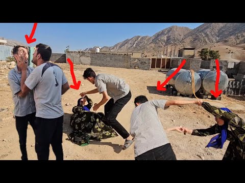 From cementing the yard to a fierce fight with Ali; Abolfazl's eventful day!