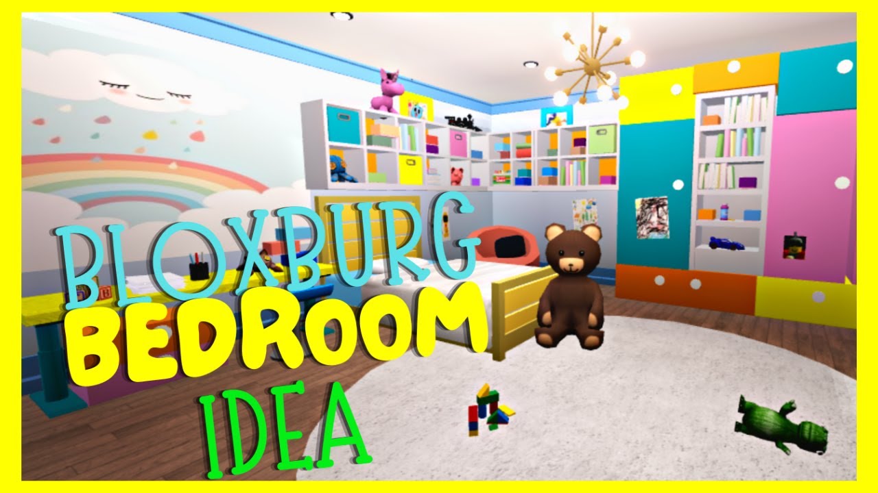 KID BEDROOM IDEA | BLOXBURG BUILD HACK | Roblox | Nataya Mi'Shel - YouTube