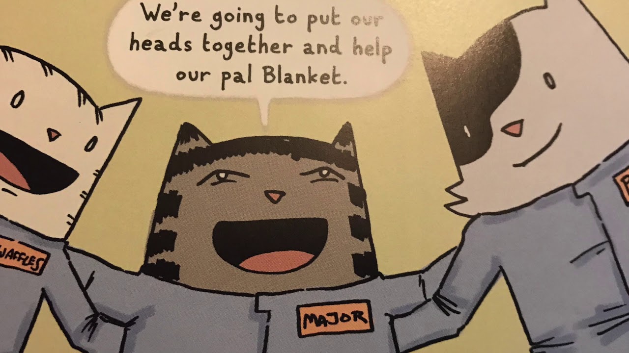 CatStronauts: Robot Rescue book report - YouTube