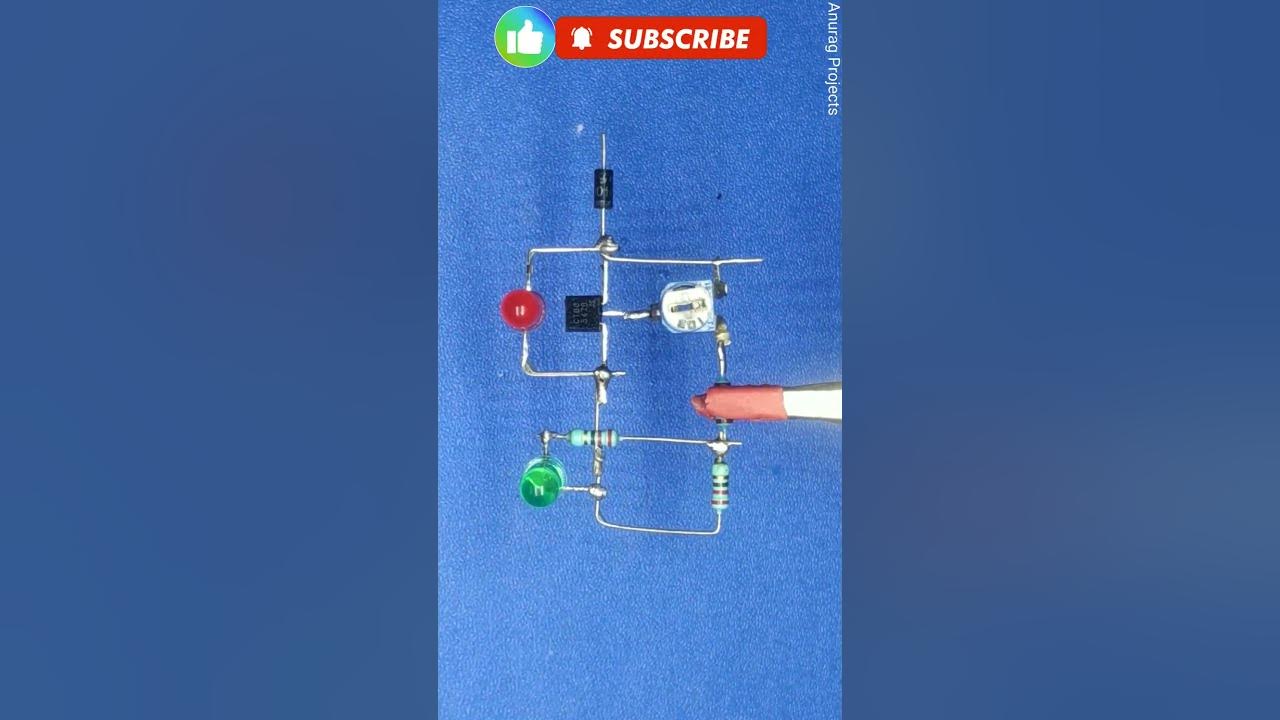 Smart 18650 Li-ion Battery Charger with Full Led Indicator using BC547 ...