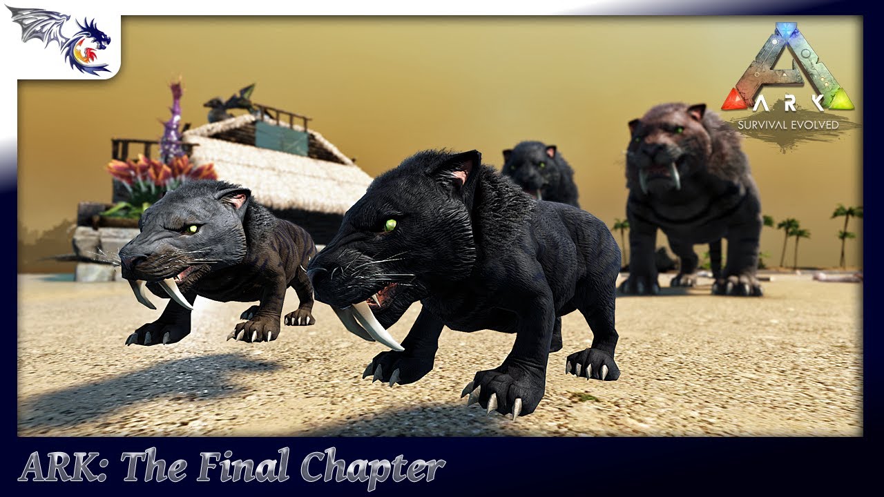 The Start Of Our Sabertooth Army [ARK HARDCORE] | ARK: The Final ...