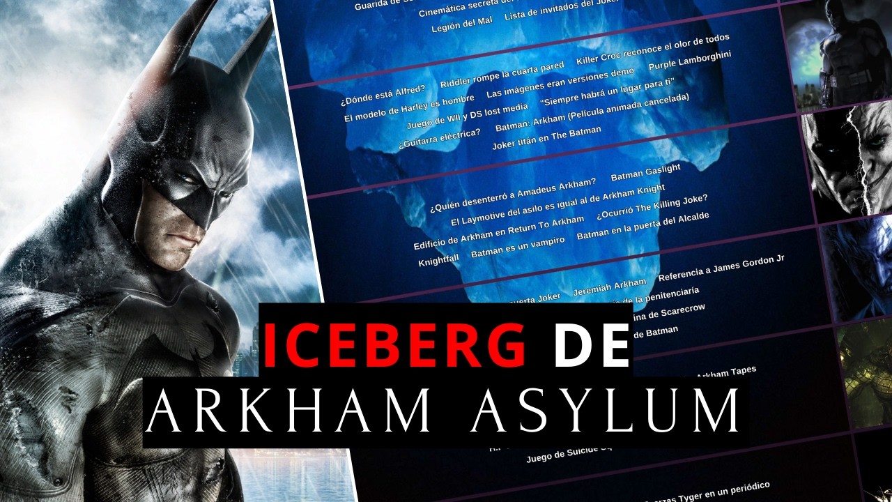 El Iceberg Definitivo de Batman Arkham Asylum - YouTube