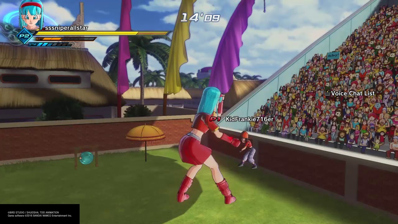 DRAGON BALL XENOVERSE 2 Bulla vs Pan - YouTube