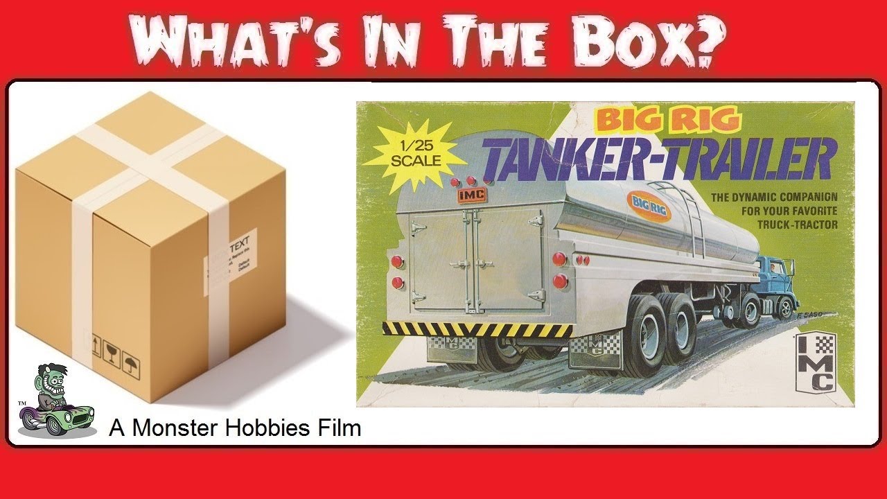 What's In The Box? The IMC 1960's Big Rig Tanker Trailer Model Truck ...