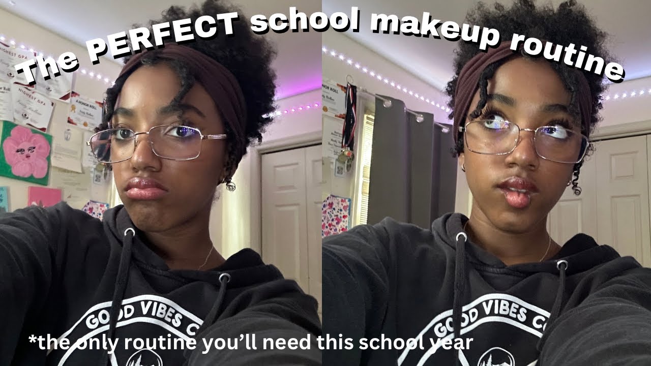 The PERFECT school makeup routine // the only routine you need! - YouTube