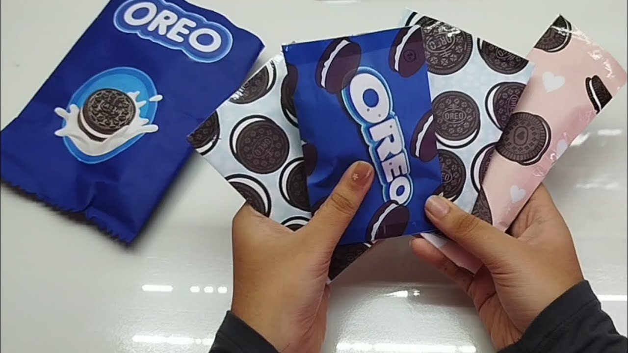 Unboxing Oreo Paper Squishy Blind Bag 🍪 #diy #papercraft #asmr # ...