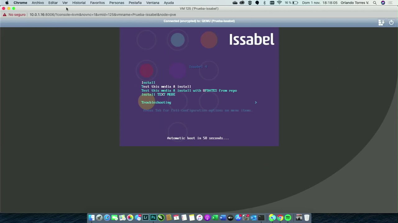 Instalación Issabel IP - YouTube