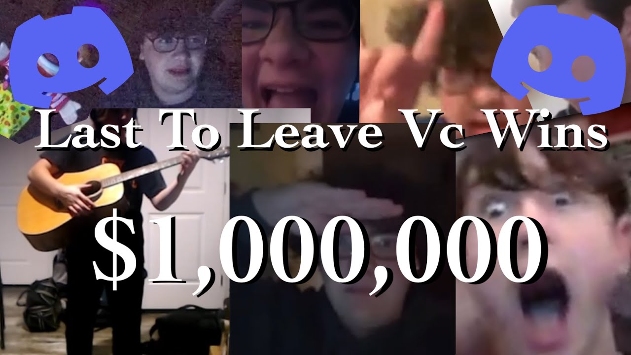 Last To Leave VC Wins $1,000,000! - YouTube