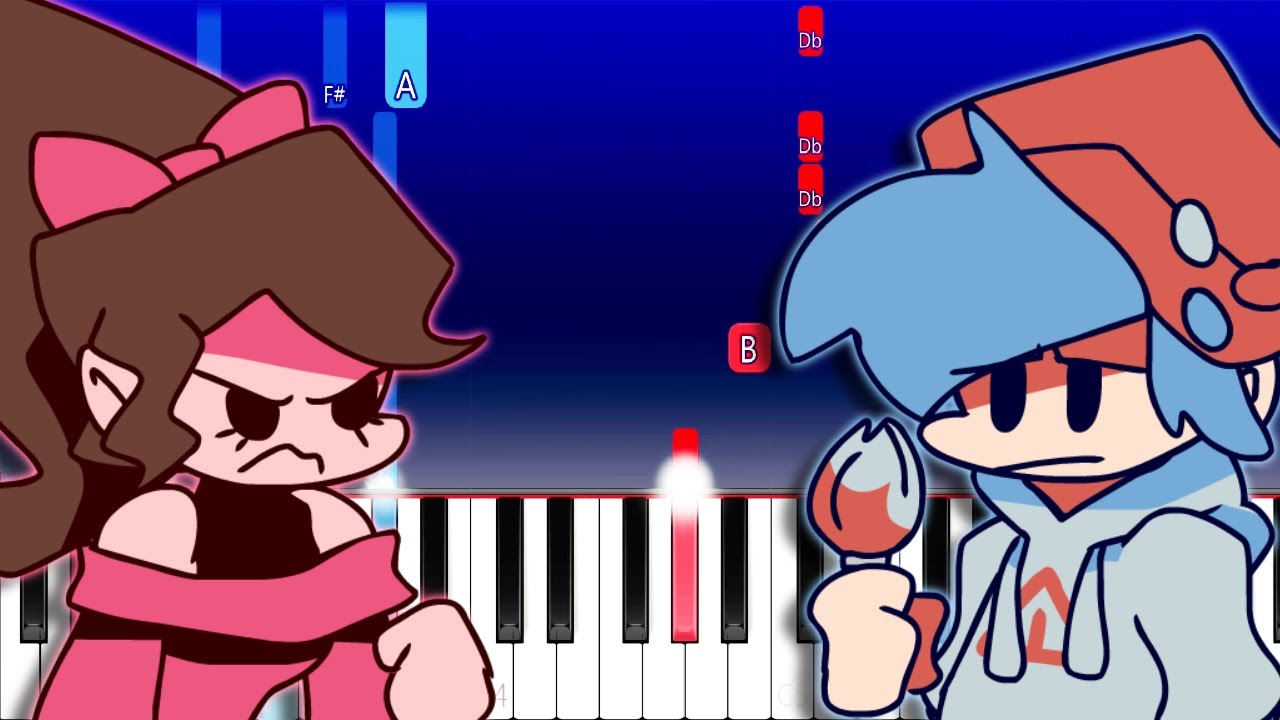 Friday Night Funkin - Ben's Adventure - Promise (Piano Tutorial) - YouTube