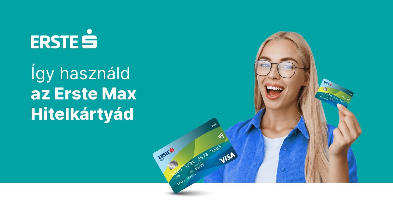 Így működik az Erste Max hitelkártya - YouTube