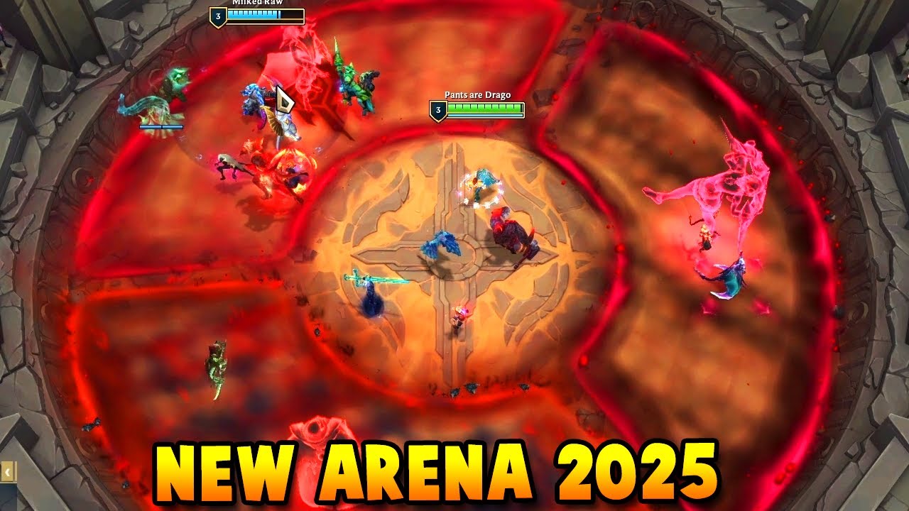 NEW ARENA LEAGUE OF LEGENDS IS FINALLY HERE - Season 2025 Lol ft. Rank ...