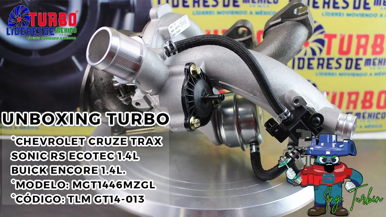 Unboxing Turbo Para Chevrolet Cruze Trax Sonic RS. - YouTube