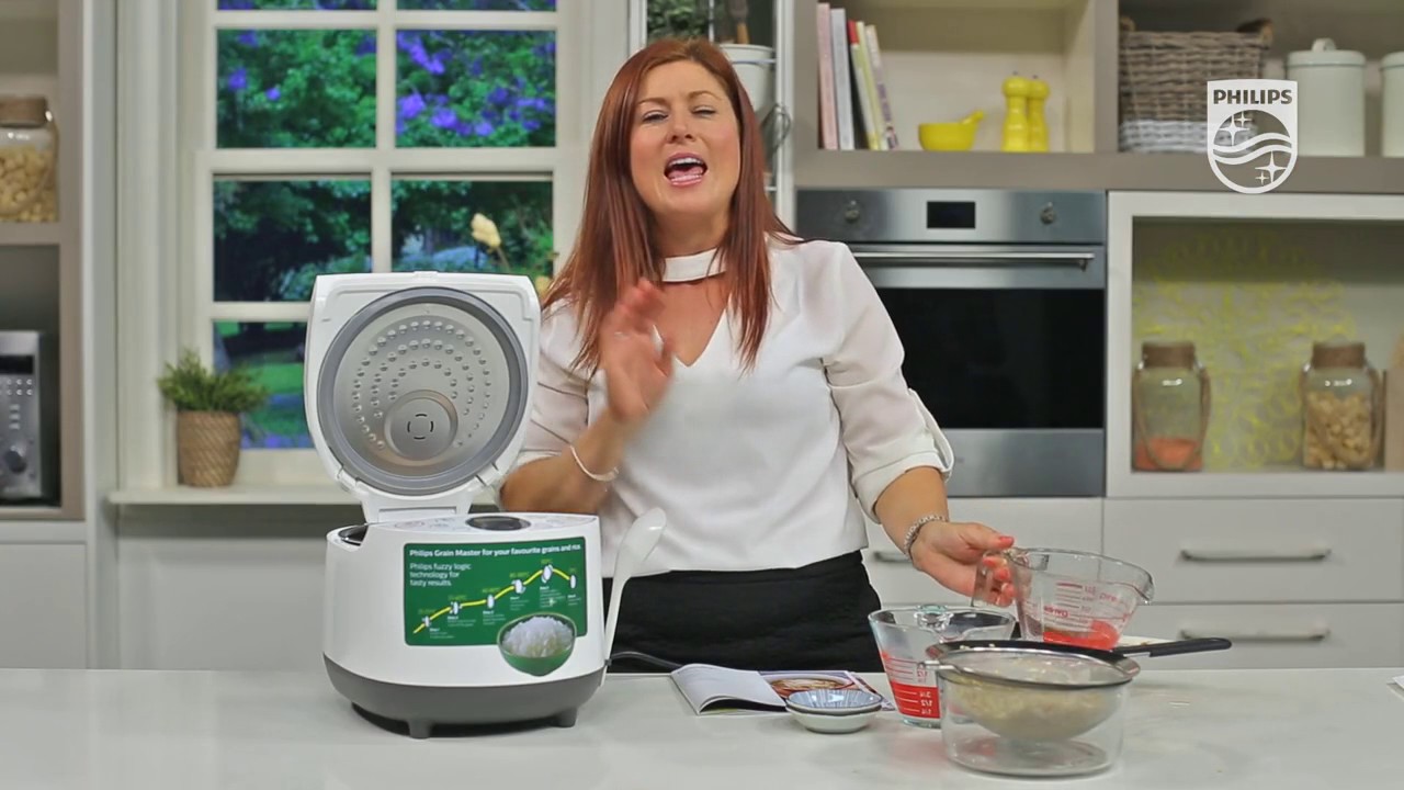 Philips Grain Master - How to make Coconut Brown Rice Pudding with Rice ...