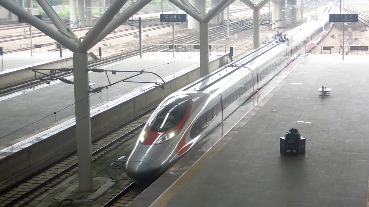 MTR CRH380A, Hong Kong High Speed Train 香港高鐵〔動感號〕列車 Vibrant Express ...