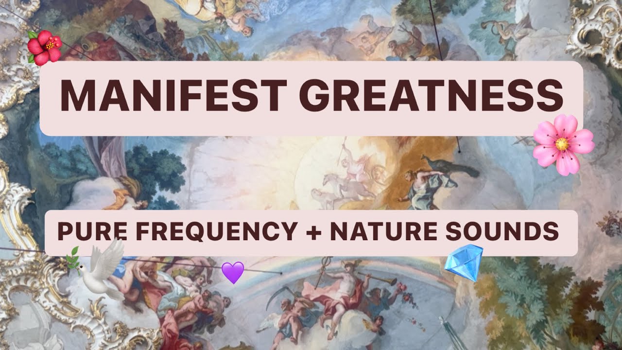 Pure Frequency Meditation 1010 - Manifest Greatness on Your Path - Gain ...