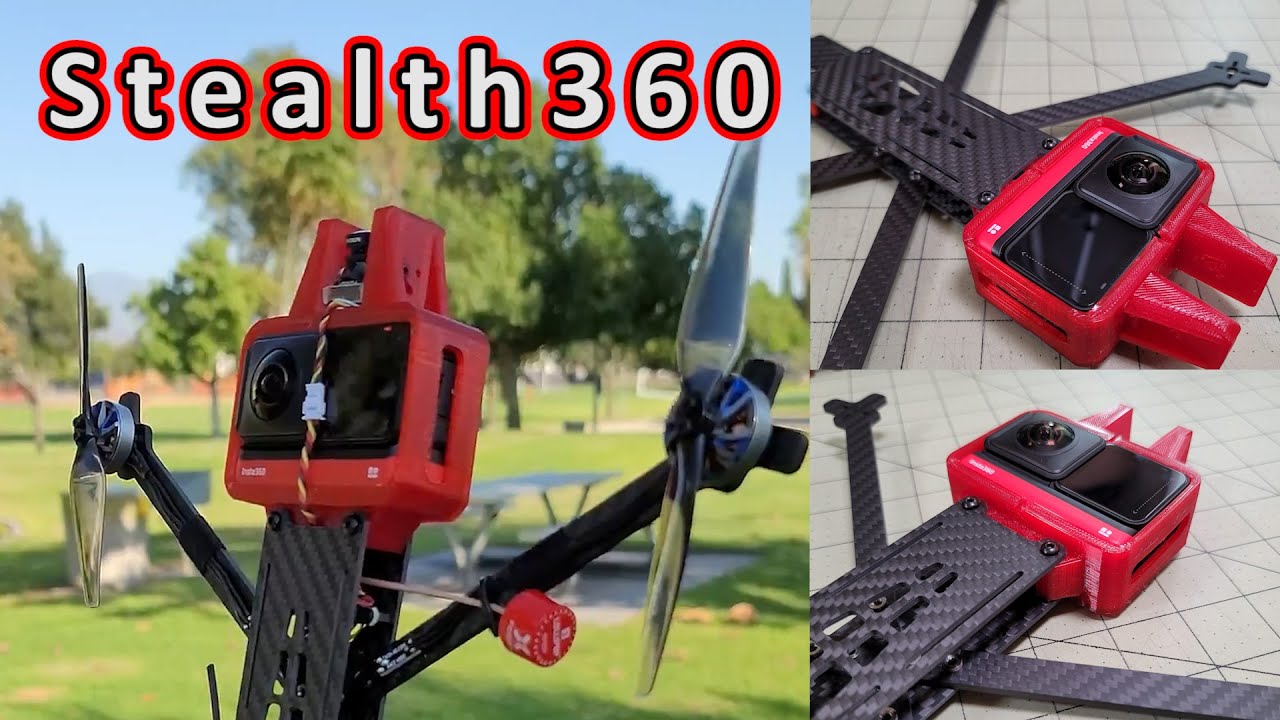 Build an Invisible 360 Drone 👻 // Stealth360 by Rob FPV - YouTube