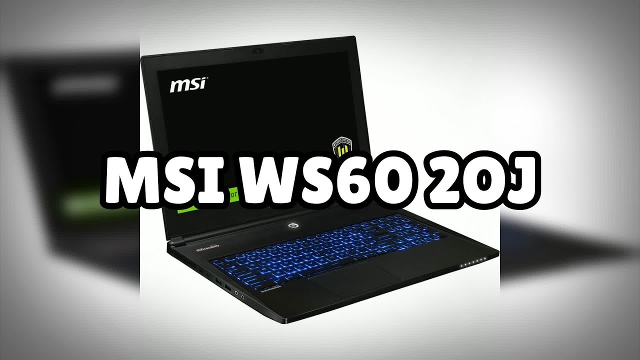 Photos of the MSI WS60 2OJ | Not A Review! - YouTube