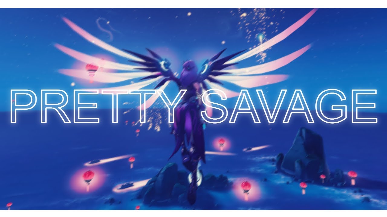 Mercy Montage - PRETTY SAVAGE | Overwatch 1 | - YouTube