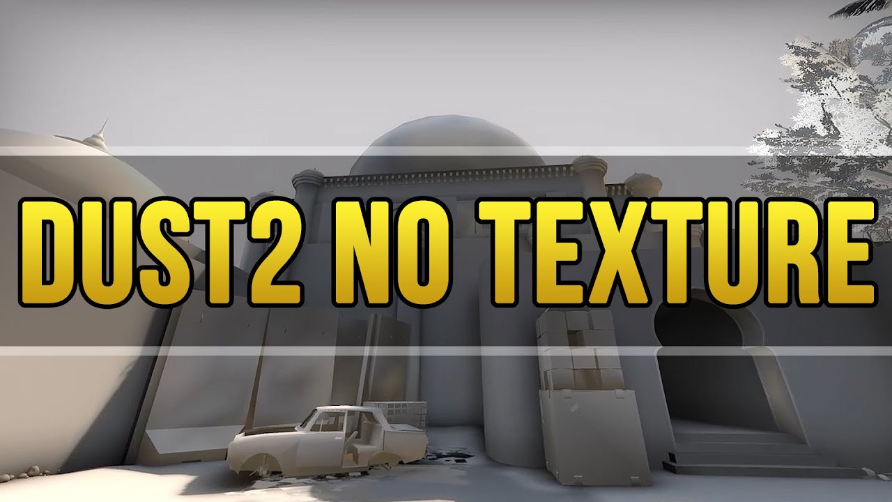 CS:GO - Dust2 Without Textures - YouTube
