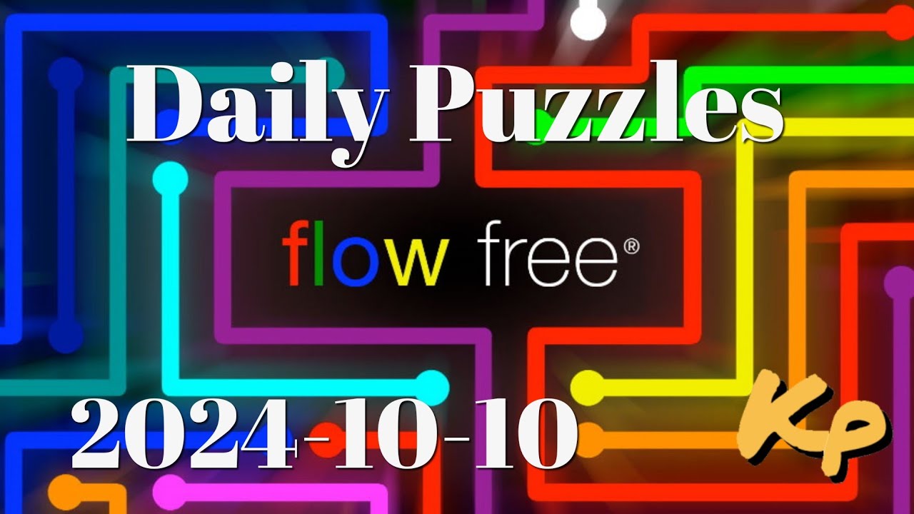 Flow Free - Daily Puzzles - 2024-10-10 - October 10th 2024 - YouTube