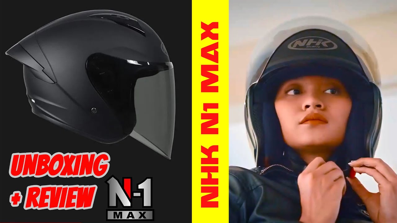 Review Helm NHK N1 Max 2024 Terbaru (Unboxing) - YouTube