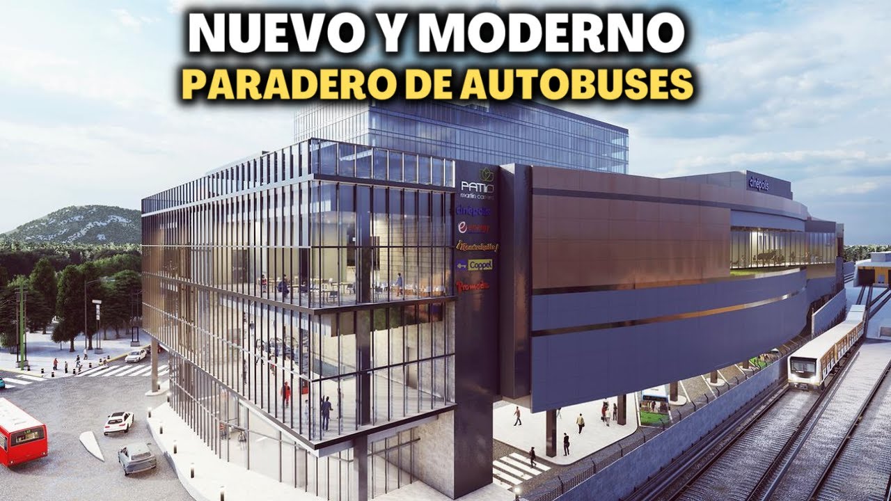 Así será la INCREIBLE MODERNIZACIÓN de este nuevo PARADERO de AUTOBUSES ...