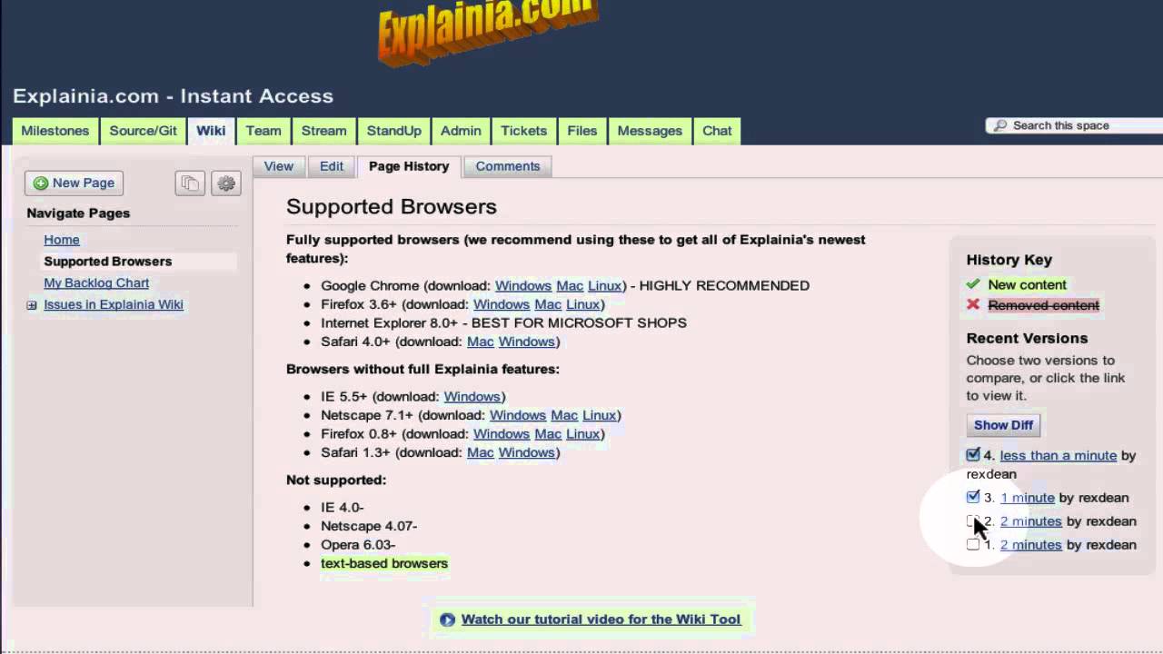 Assembla Wiki Tool Overview - YouTube