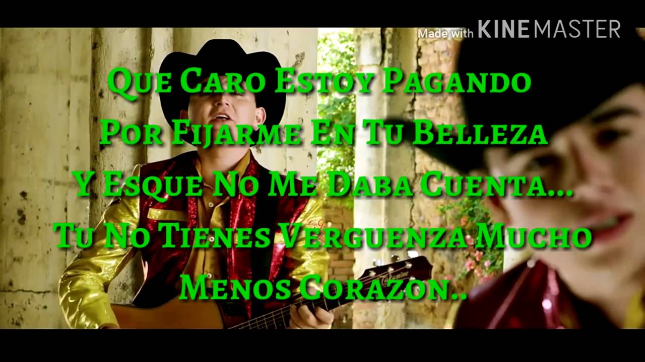Que Caro Estoy Pagando- Los Plebes Del Rancho (Letra) - YouTube