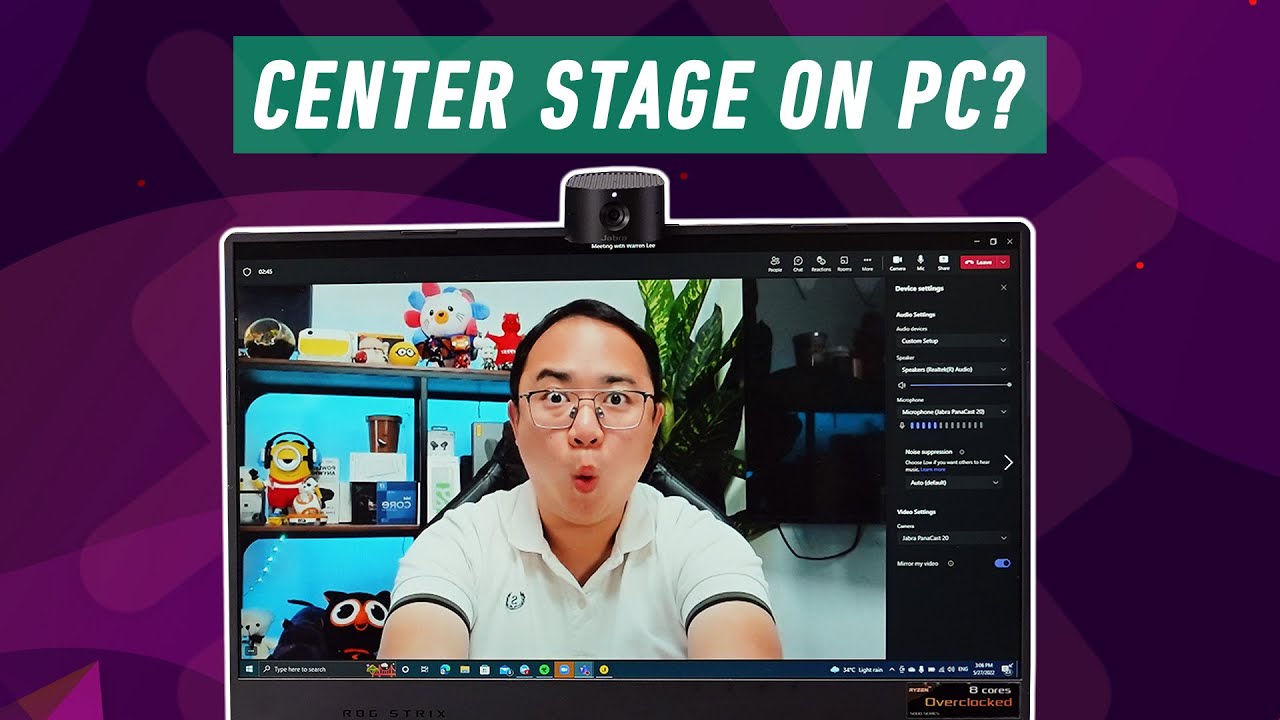 You can get Apple's Center Stage on any PC with this webcam - YouTube