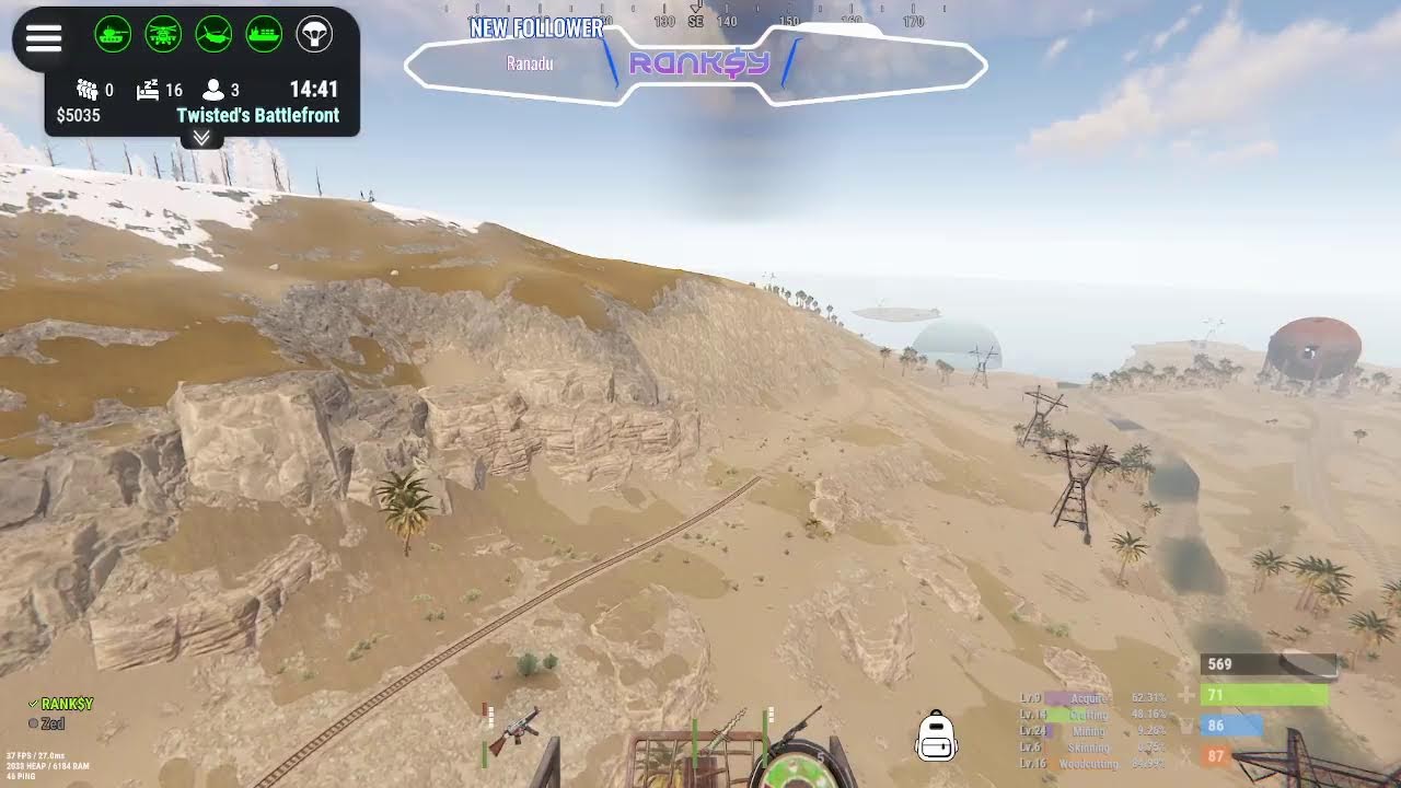 RUST server hopping & Review - YouTube