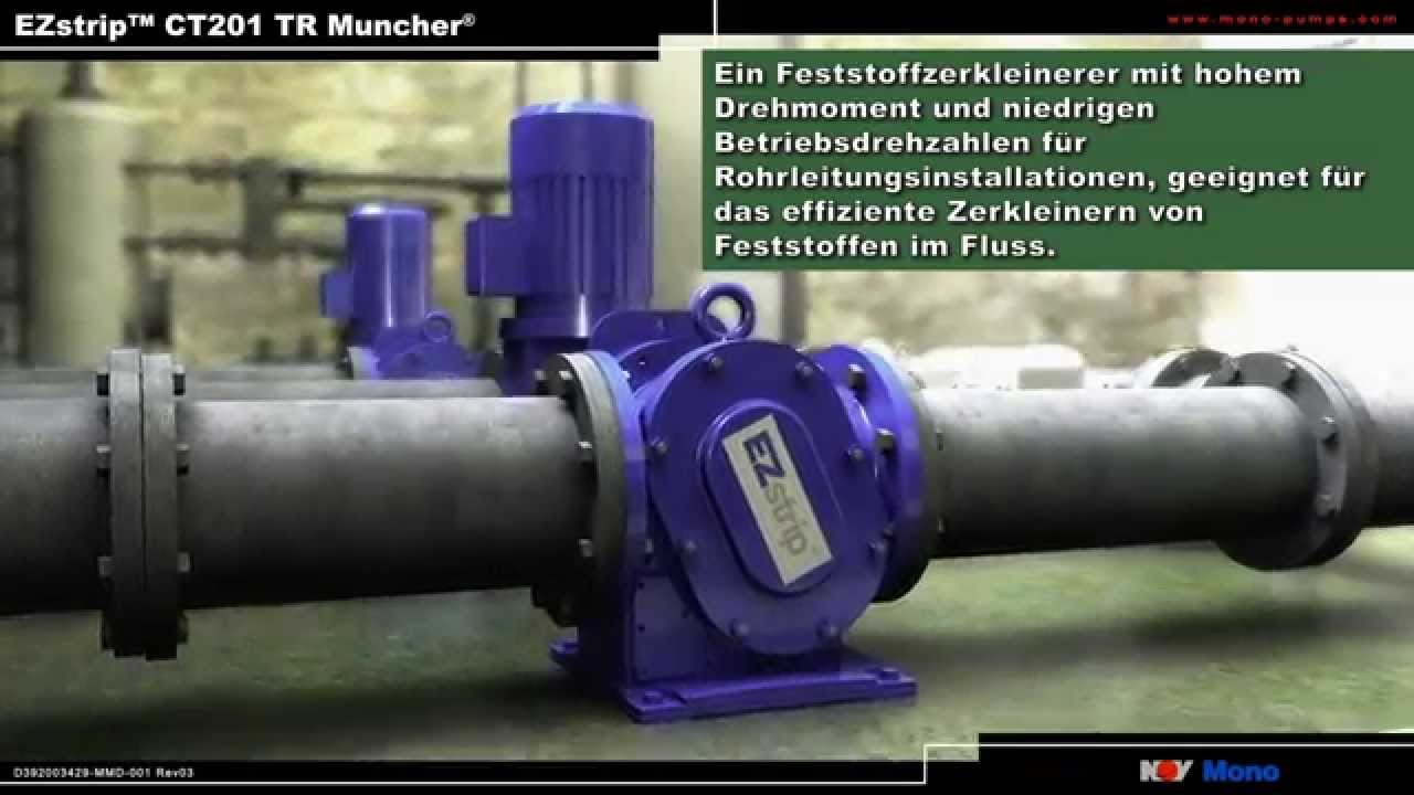 Mono Muncher Typ: CT201 EZstrip™ TR Muncher - YouTube