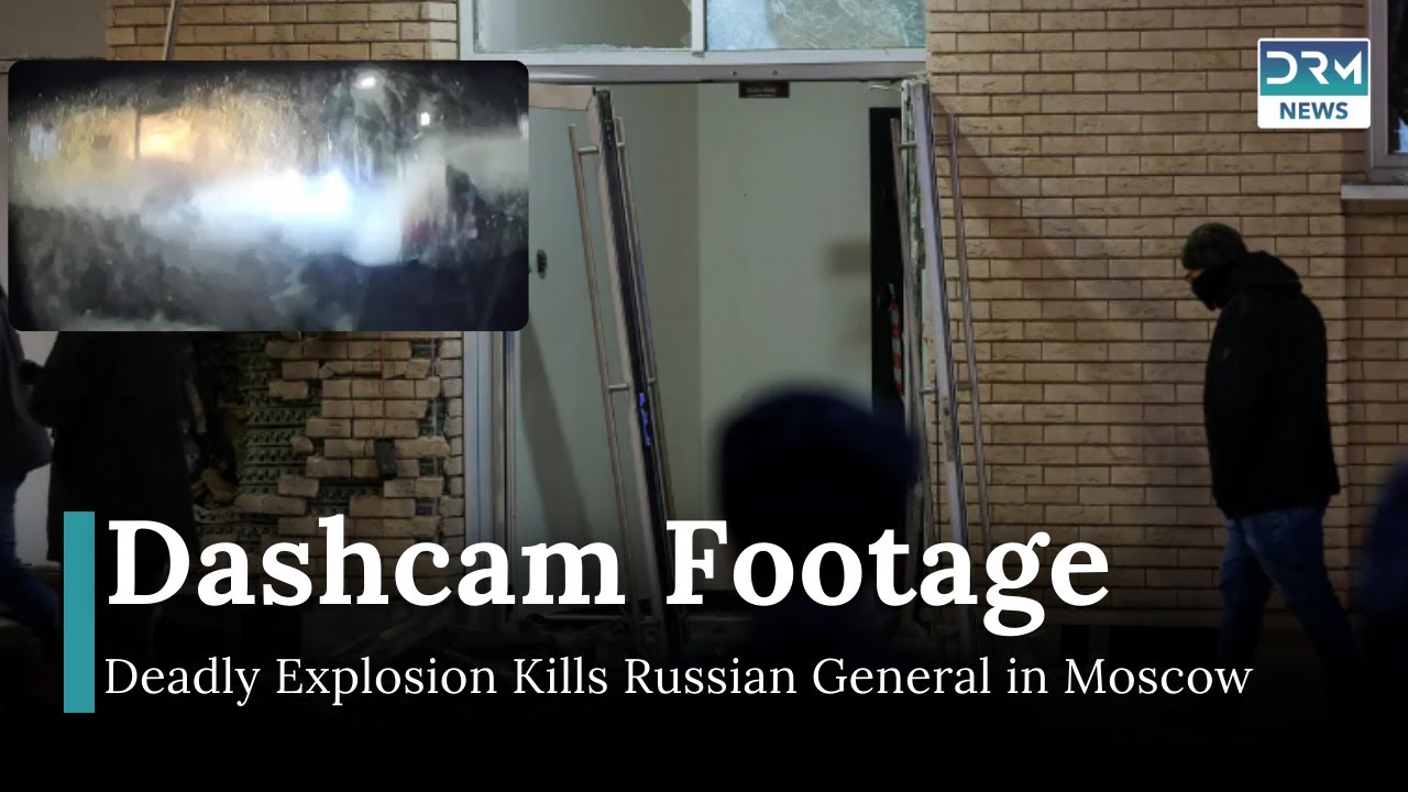 Moment of Explosion That Killed Russian General Kirillov in Moscow ...