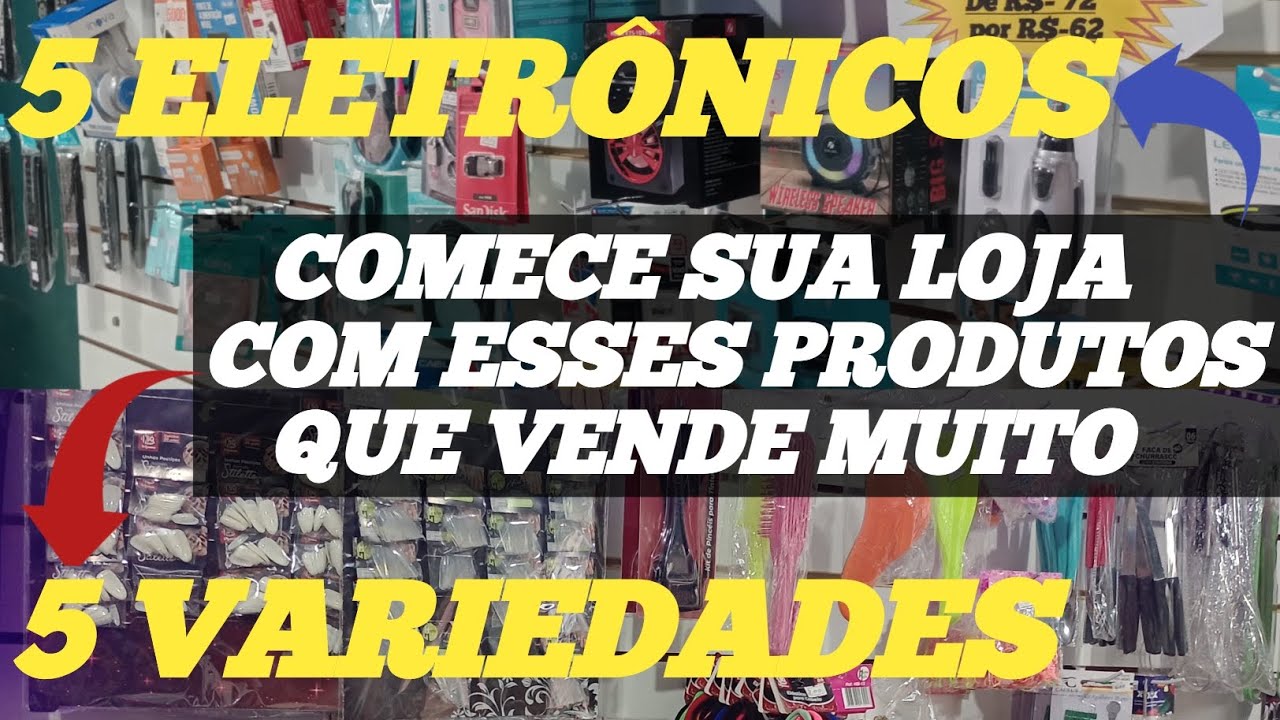 OS 5 ELETRÔNICOS MAIS VENDIDOS E AS 5 VARIEDADES MAIS VENDIDAS PARA ...