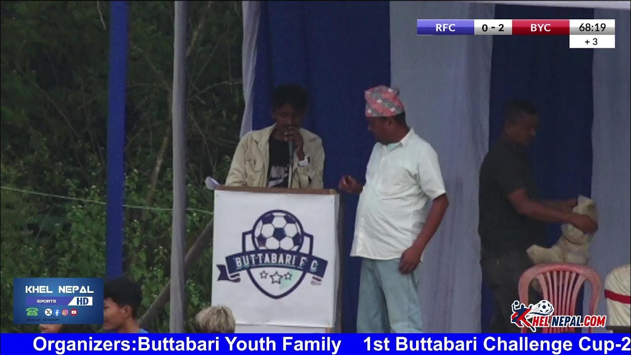 KhelNepal Live !!! 1st Buttabari challenge cup:RFC Vs BYC - YouTube