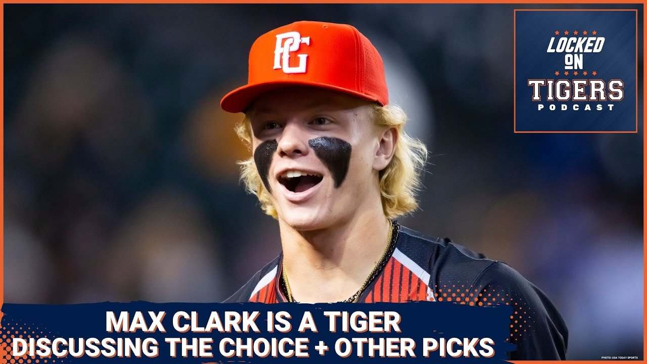 Max Clark is a Detroit Tiger: MLB Draft Recap - YouTube