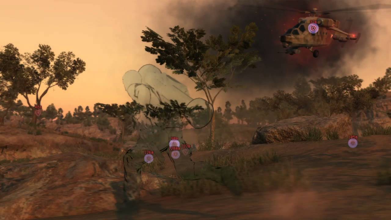 MGSV crashing chopper dodge - YouTube