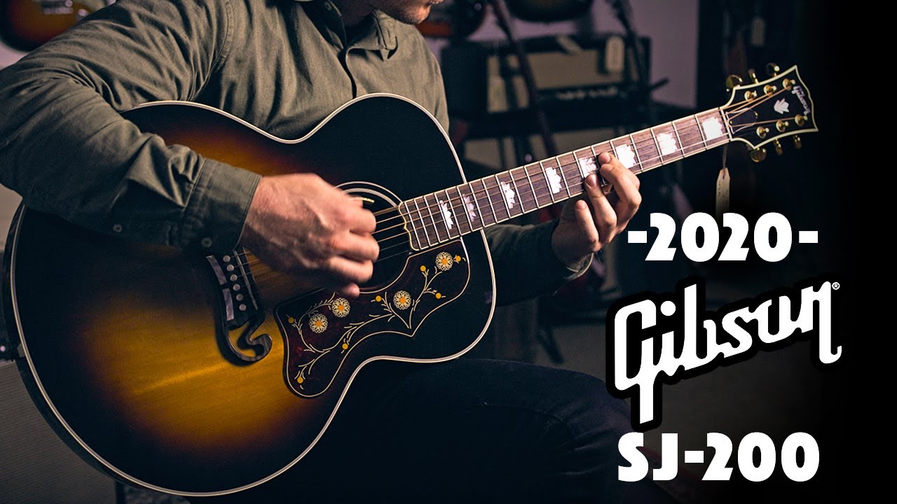 2020 Gibson SJ-200 Sunburst - YouTube
