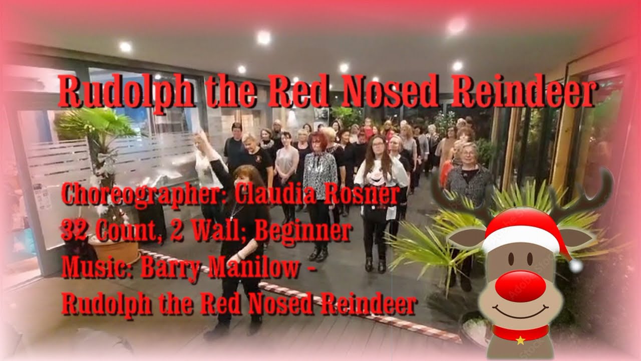 Linedance - Rudolph the Red Nosed Reindeer - Cihili Dancer - YouTube
