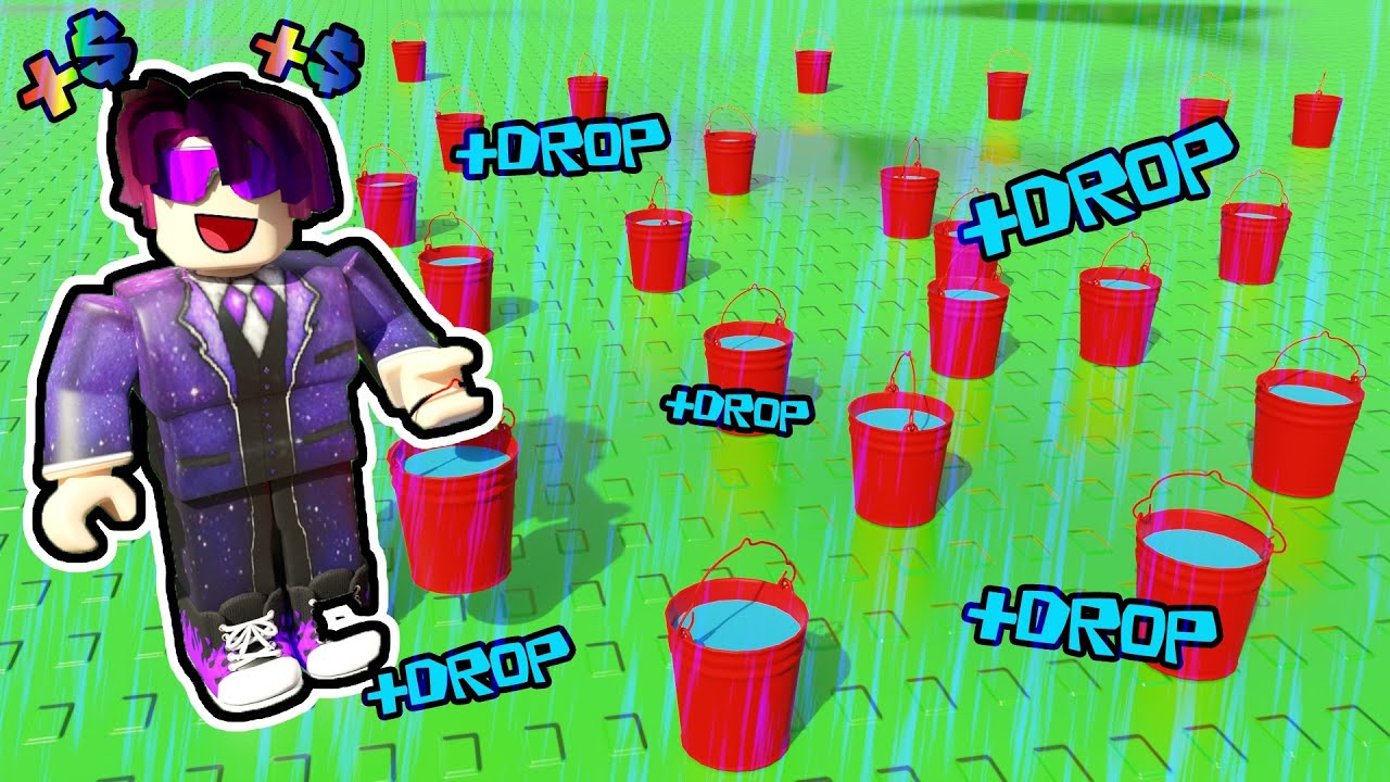 I made MILLIONS collecting RAIN WATER in Roblox - YouTube
