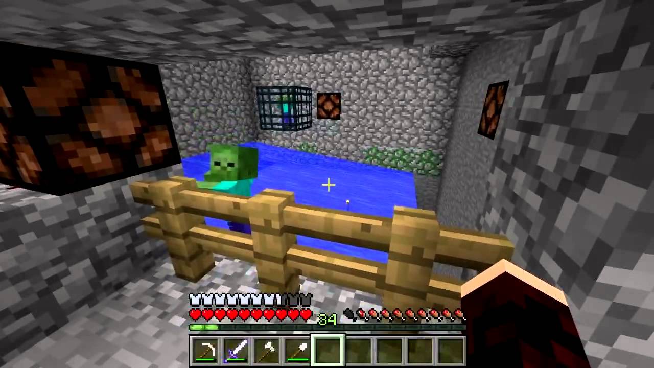 Minecraft Gameplay Tips: Mob Spawner Traps - YouTube