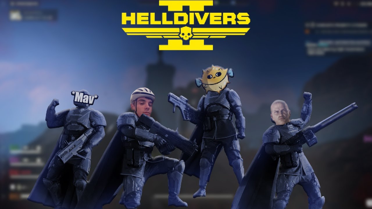 HellDivers 2 is complete madness... but epic - YouTube