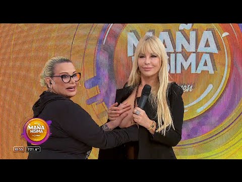 ¡DESNUDA! Así llegó Graciela Alfano a Mañanísima