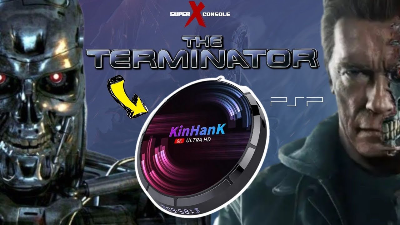 THE TERMINATOR (PSP) ON THE SUPER CONSOLE X MAX PLUS 😲 - YouTube