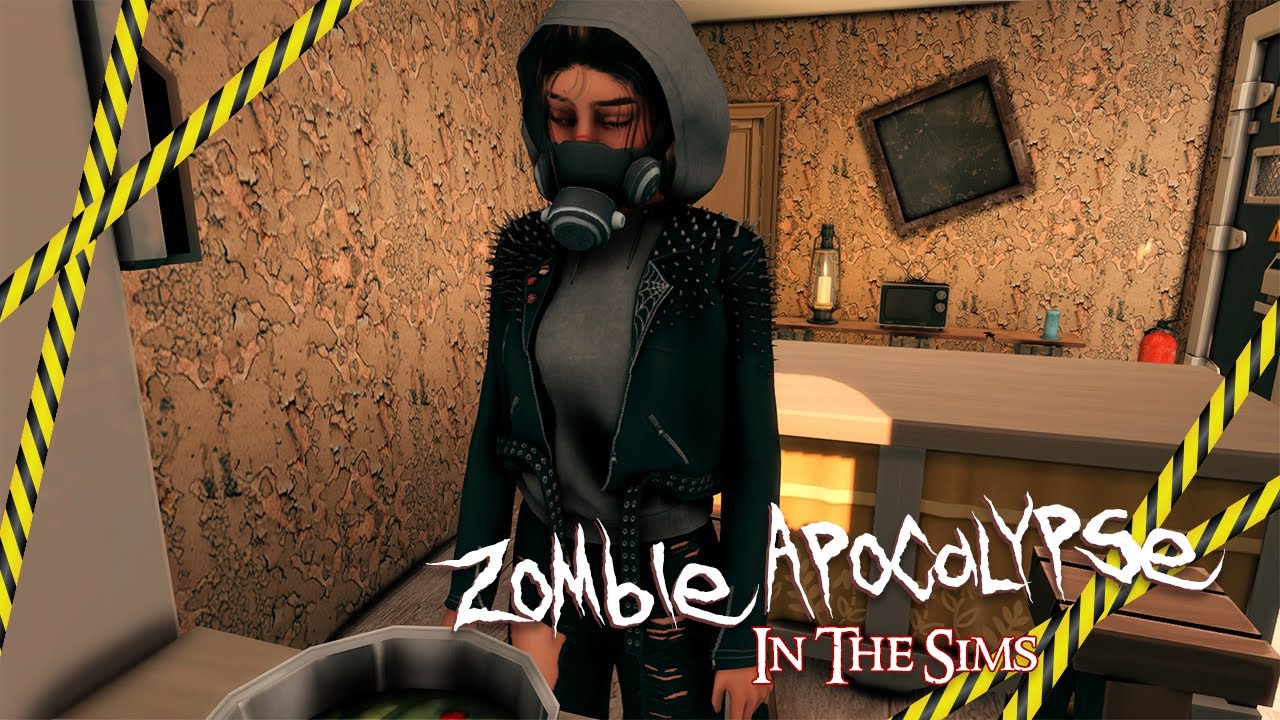 The Sims 4 but a ZOMBIE APOCALYPSE?! - YouTube